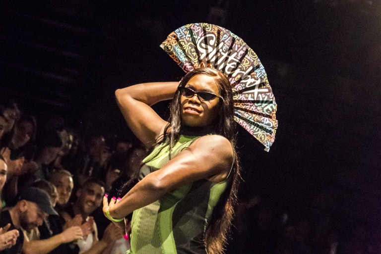 Black & gold function ball – Centre Pompidou Metz